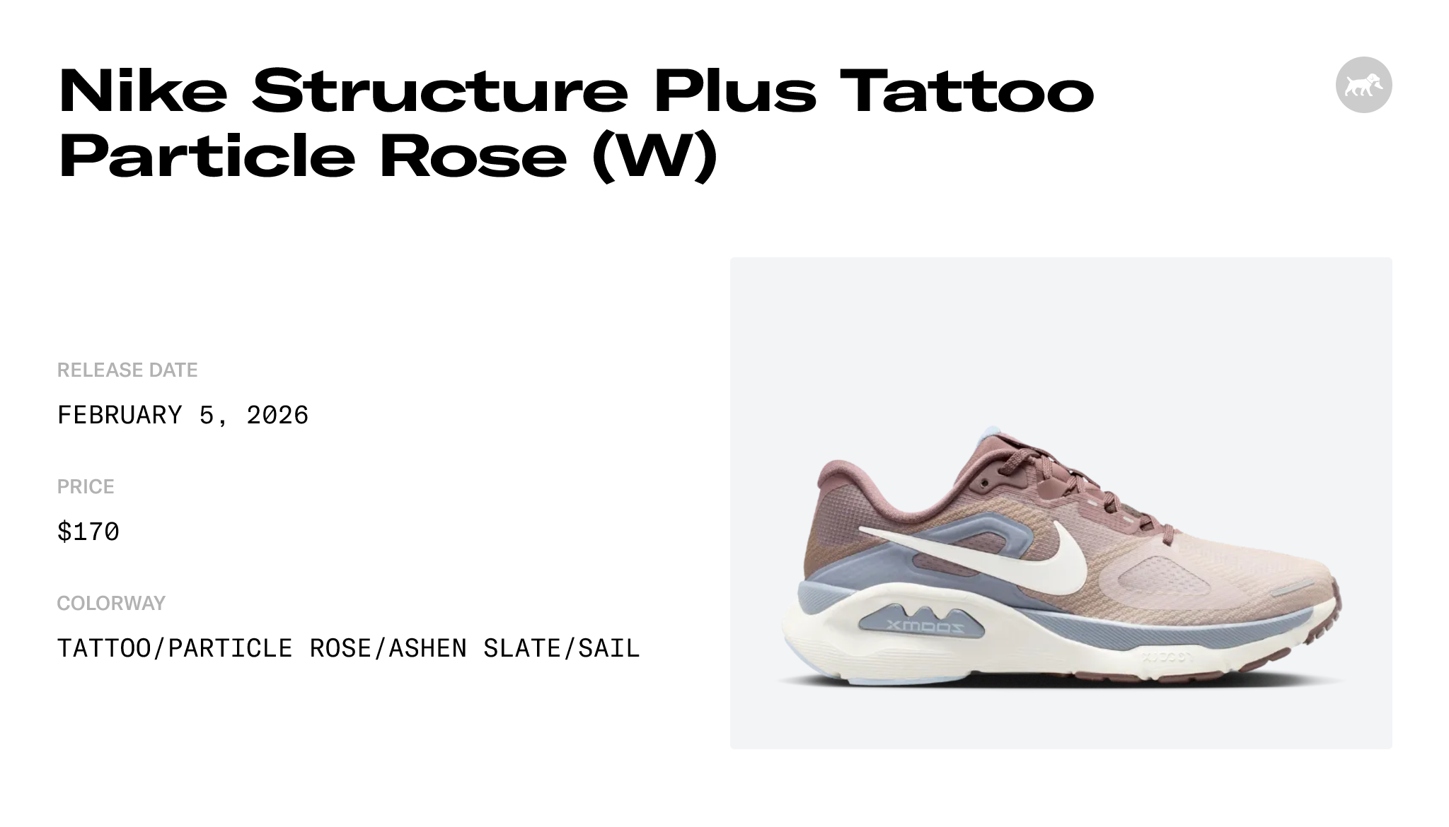 Nike Structure Plus Tattoo Particle Rose (W) - HQ3049-501 Release Info