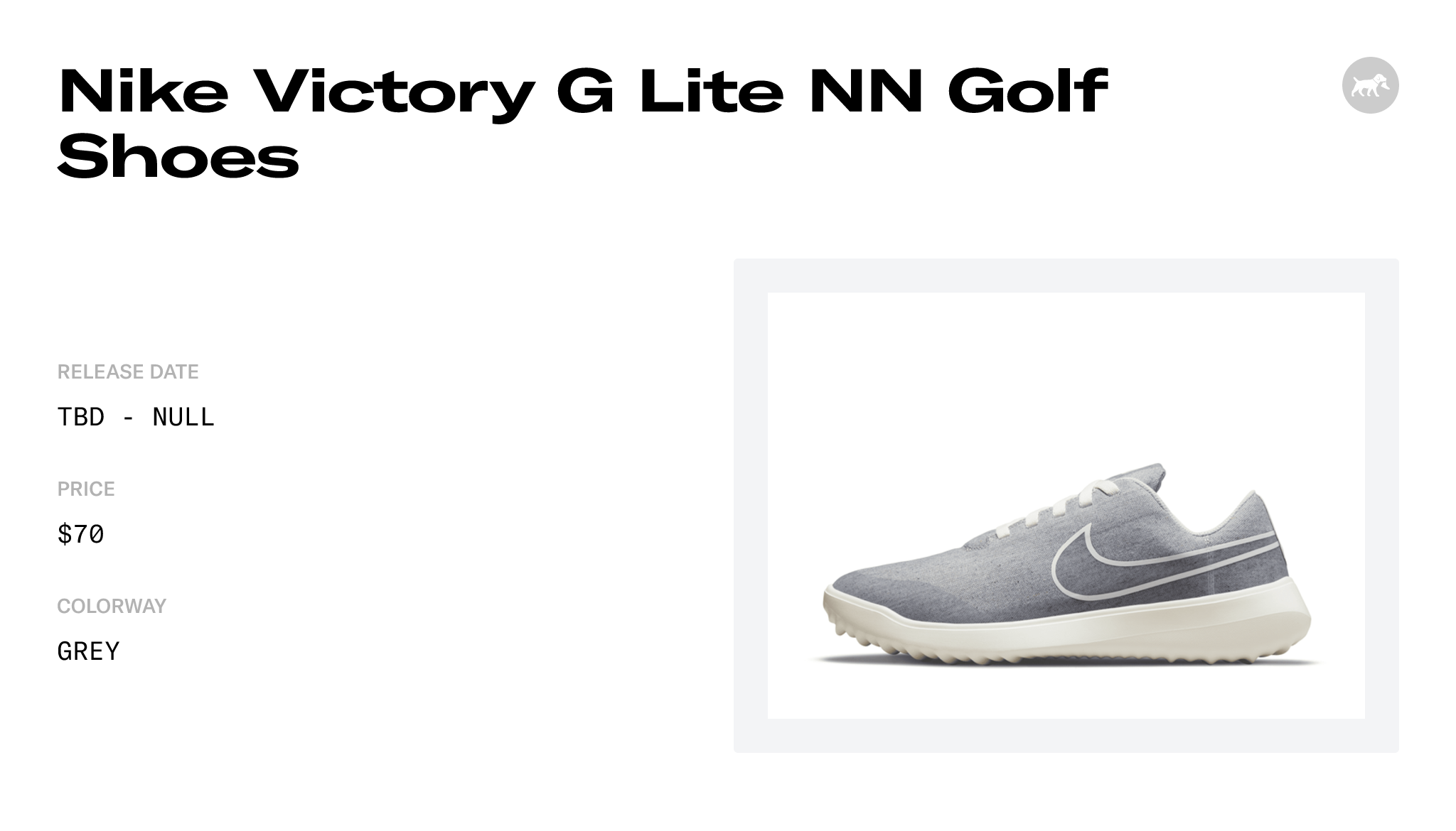 Nike Victory G Lite NN Golf Shoes - DQ6164-003 Release Info