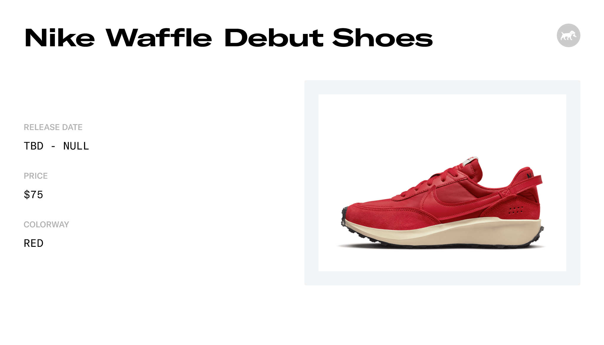 Nike Waffle Debut Shoes - DH9523-601 Release Info