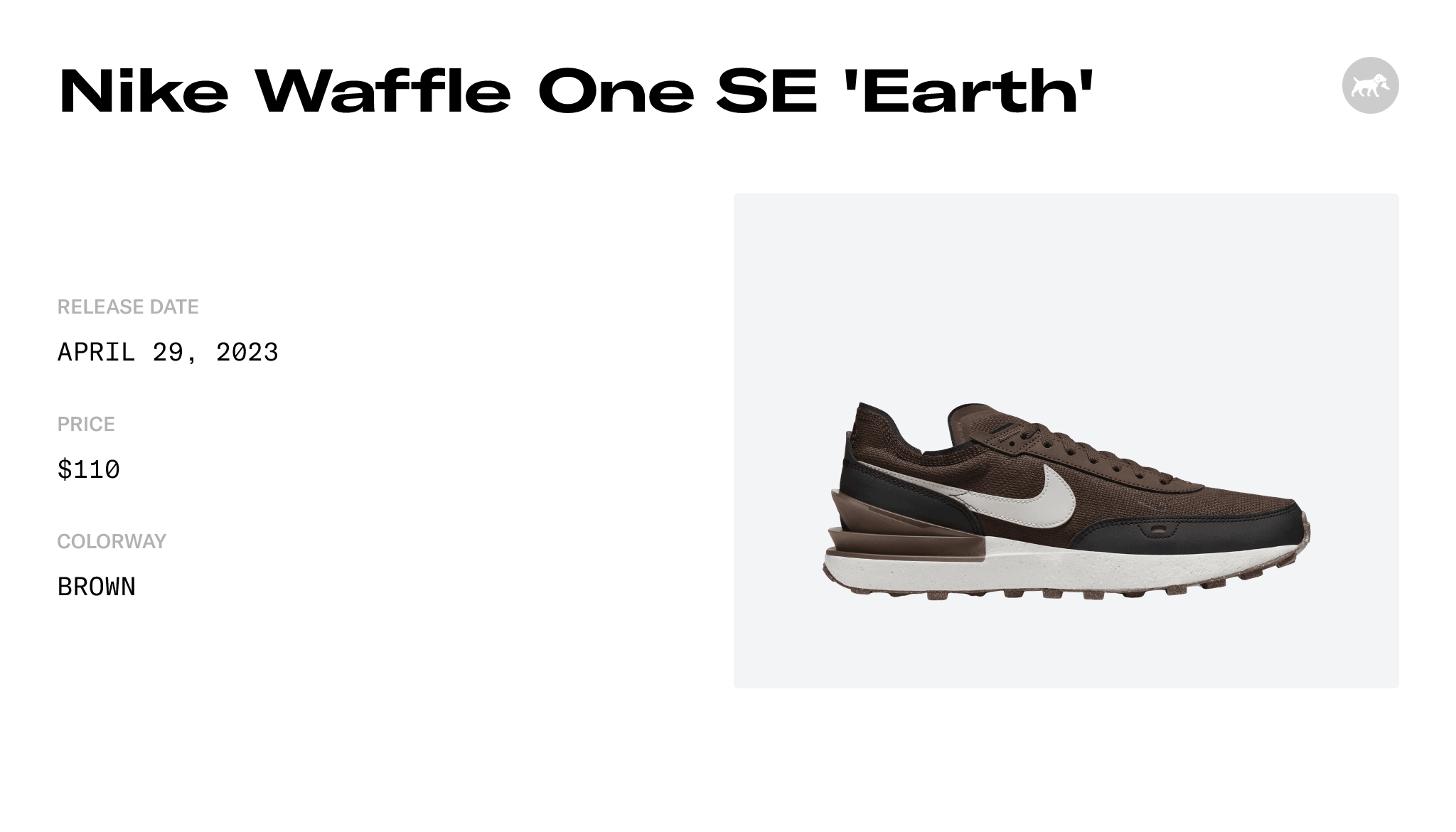Nike Waffle One SE 'Earth' - DV7192-200 Raffles & Where to Buy