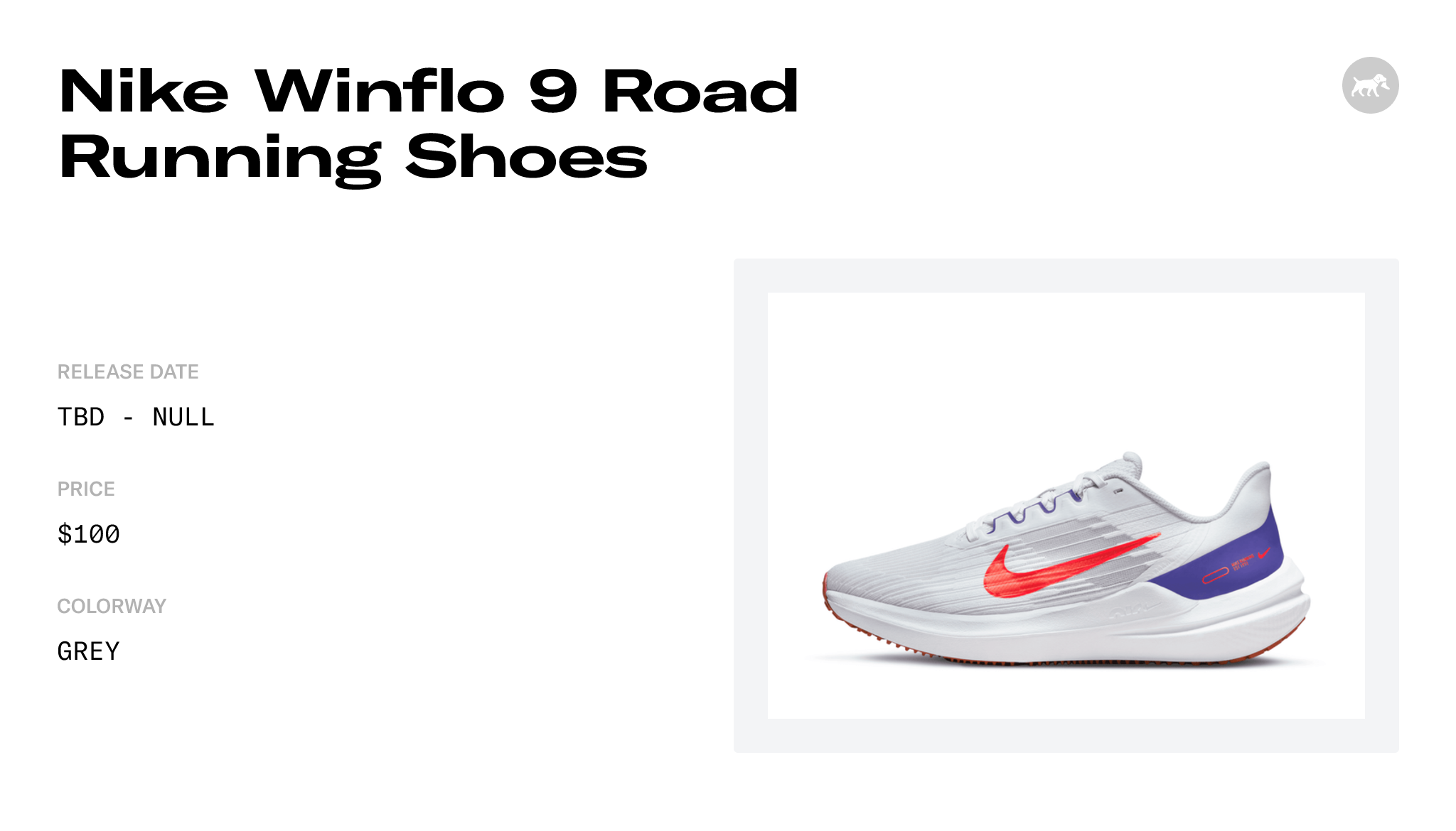Nike Winflo 9 Road Running Shoes - DD6203-006 Release Info