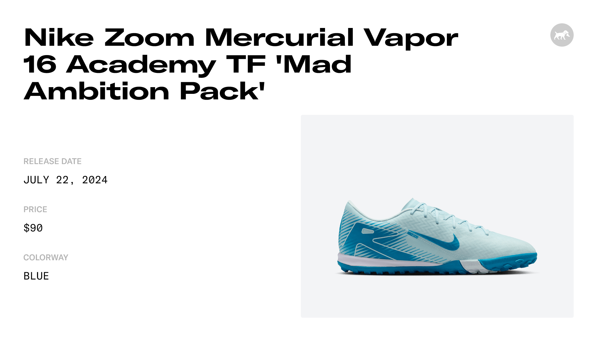 Nike Zoom Mercurial Vapor 16 Academy TF 'Mad Ambition Pack' - FQ8449-400