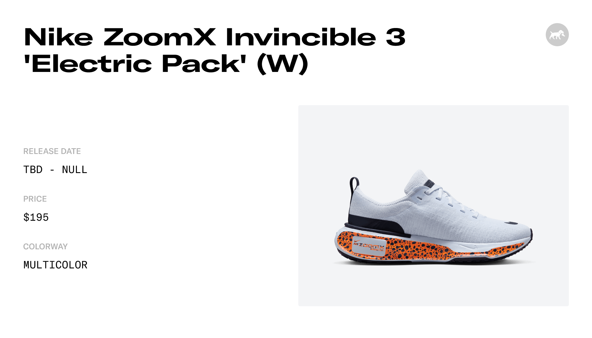 Nike ZoomX Invincible 3 'Electric Pack' (W) - FN7676-900 Release Info