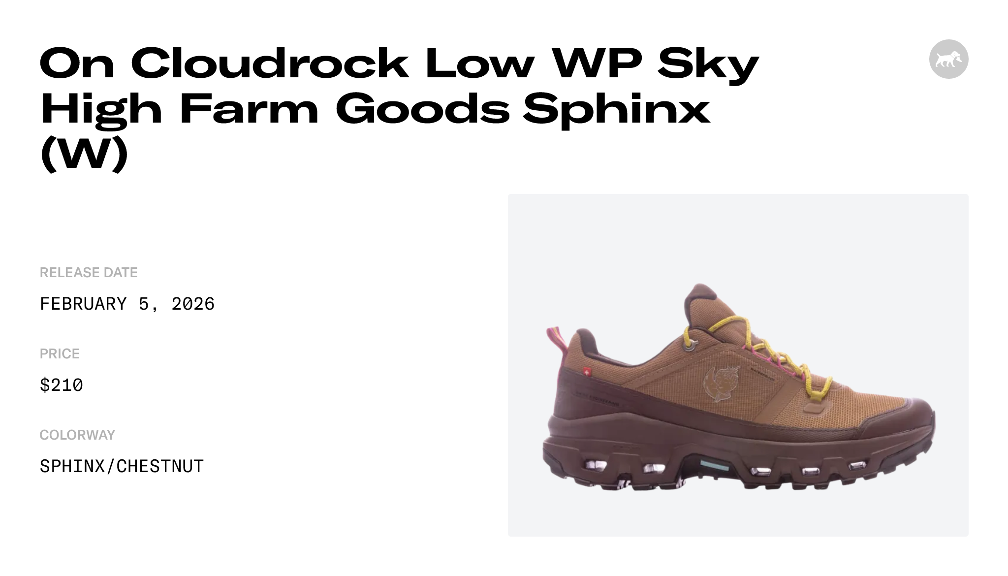 On Cloudrock Low WP Sky High Farm Goods Sphinx (W) - 3WG11115556 ...