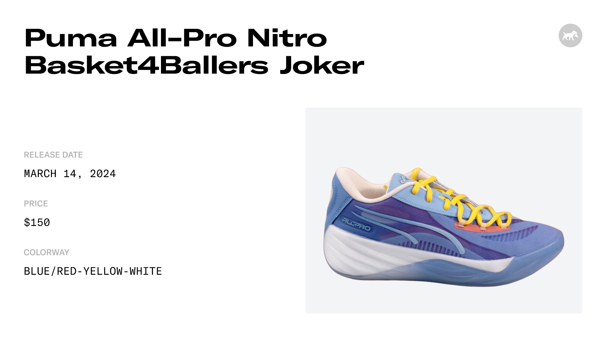 Puma All-Pro Nitro Basket4Ballers Joker - 379916-01
