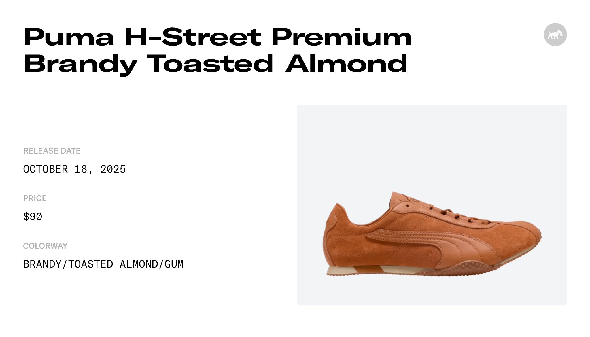 Puma H-Street Premium Brandy Toasted Almond - 403777-01