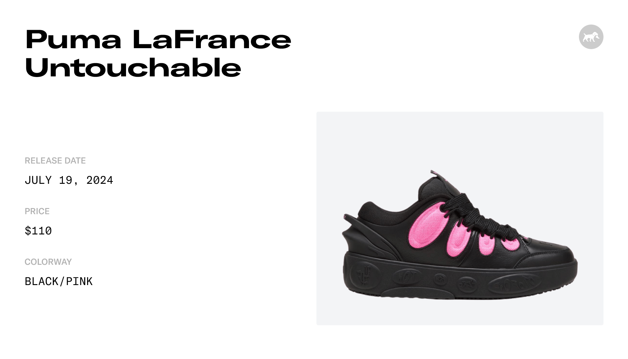 Puma LaFrance Untouchable - 310865-01 Raffles & Where to Buy