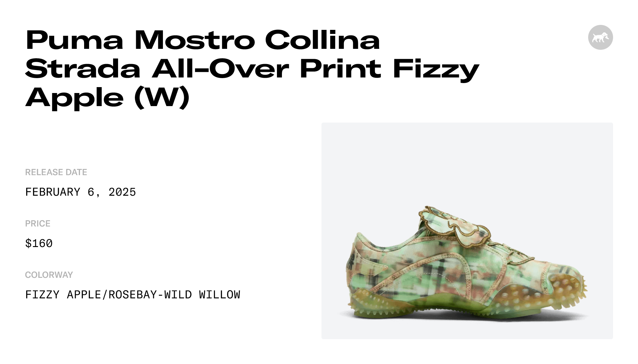 Puma Mostro Collina Strada All-Over Print Fizzy Apple (W) - 401823-01
