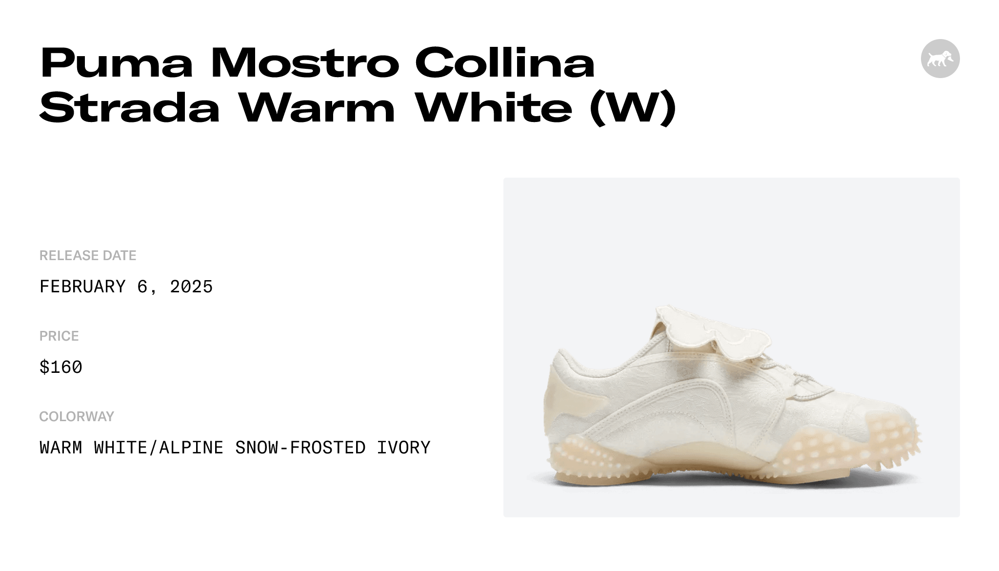 Puma Mostro Collina Strada Warm White (W) - 401825-02
