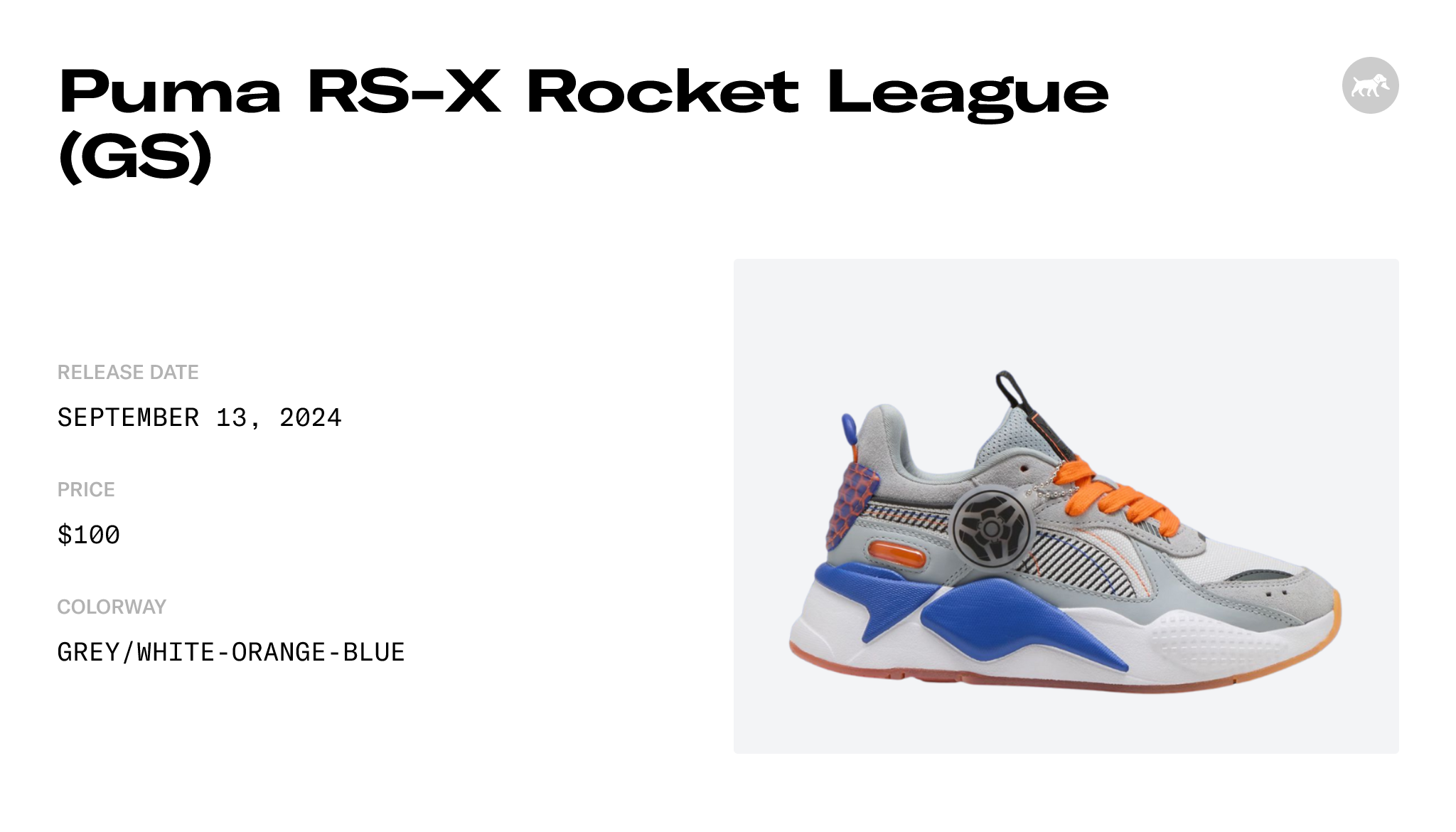 Puma RS-X Rocket League (GS) - 399442-01 Raffles & Where to Buy