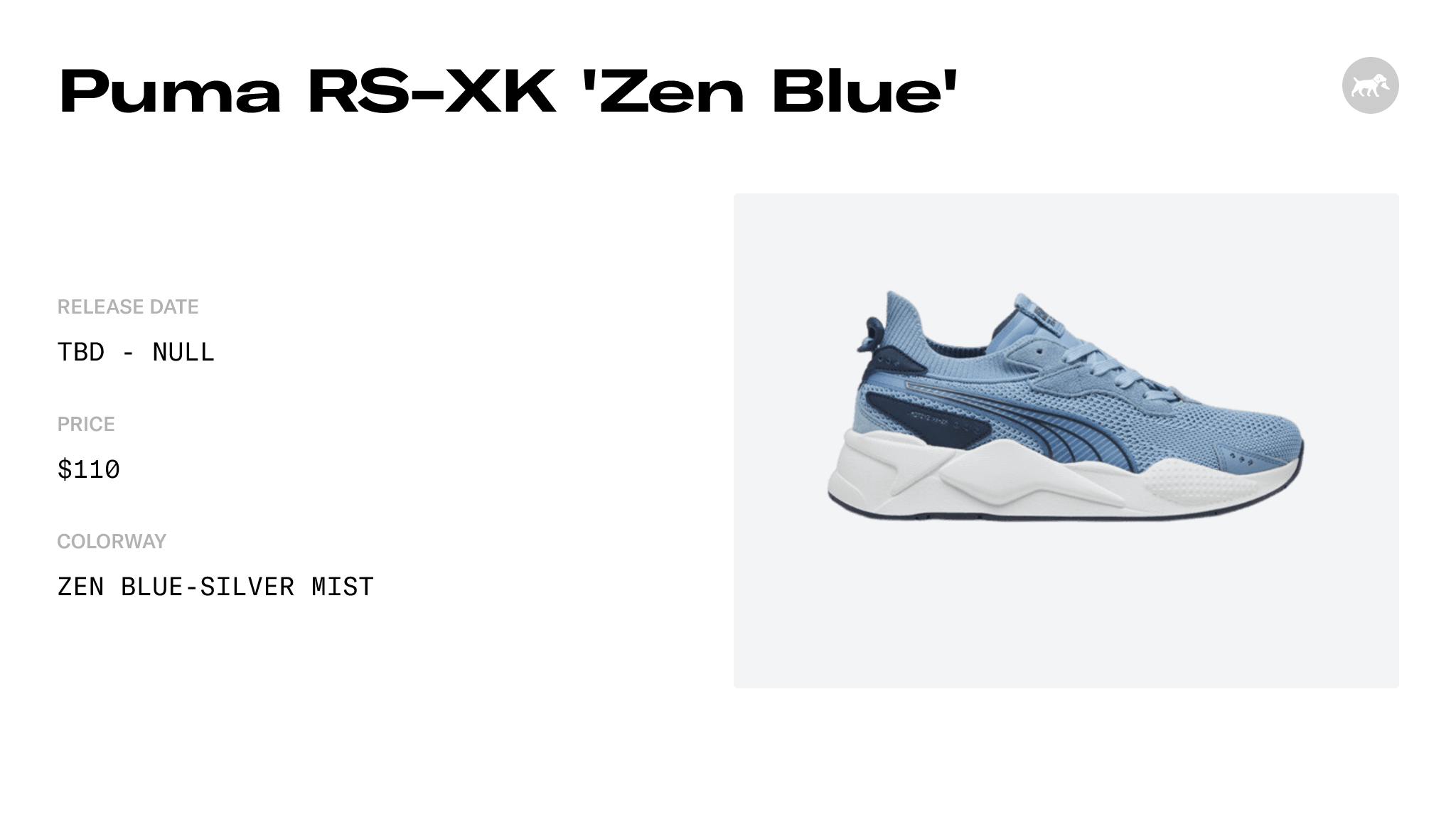 Puma RS-XK 'Zen Blue' - 392787-14 Release Date, Raffles & Where To Buy