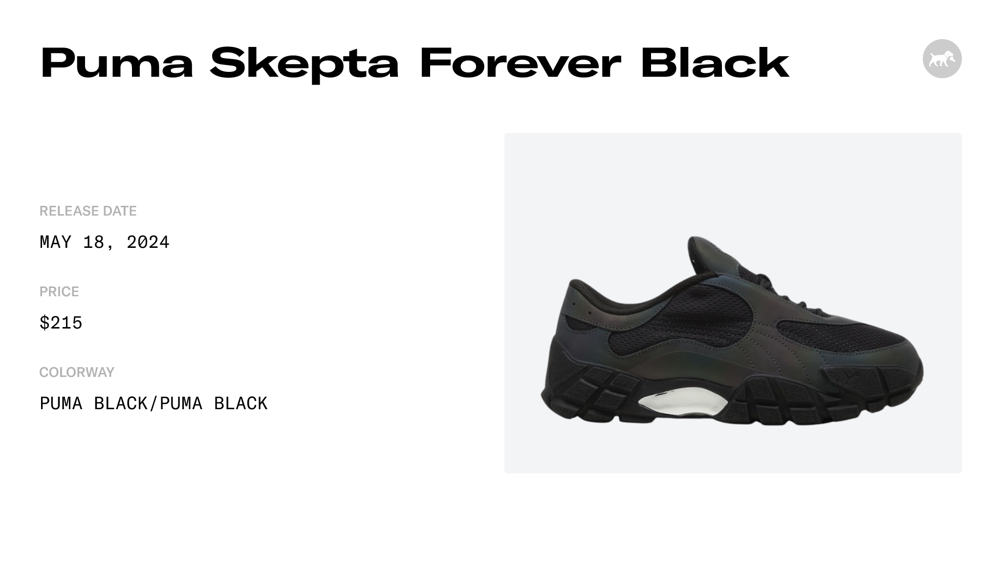 Puma Skepta Forever Black - 397066-01 Raffles & Where to Buy