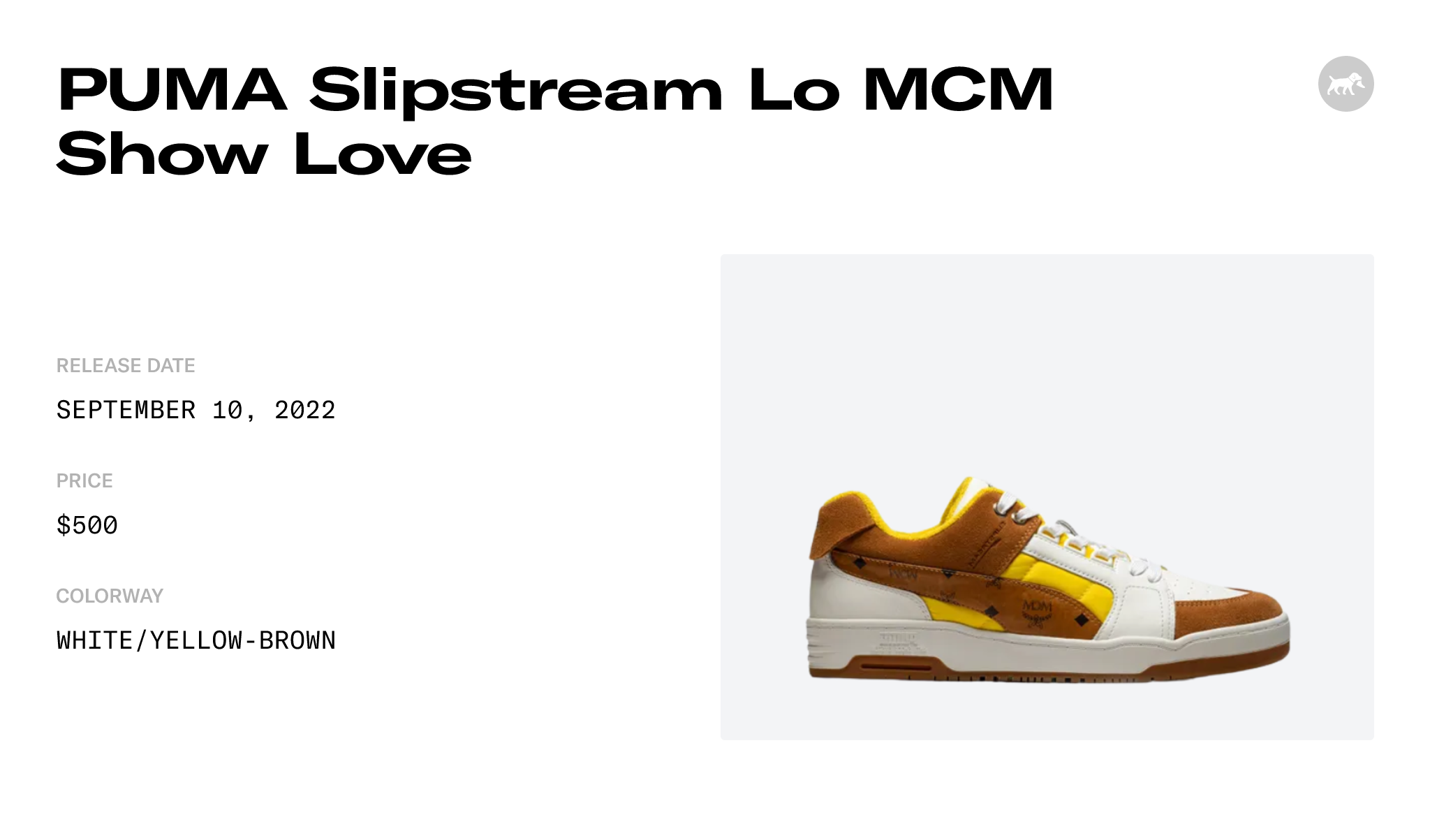 PUMA Slipstream Lo MCM Show Love - 387665-01 Raffles & Where to Buy