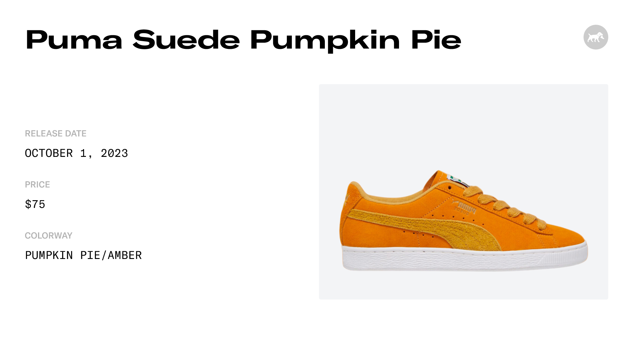 Puma Suede Pumpkin Pie - 393260-01 Raffles & Where to Buy