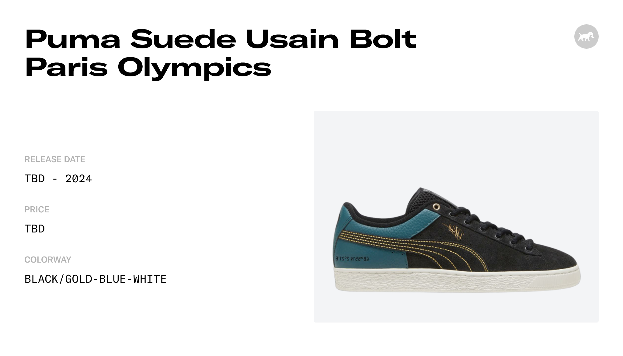Puma Suede Usain Bolt Paris Olympics Release Info