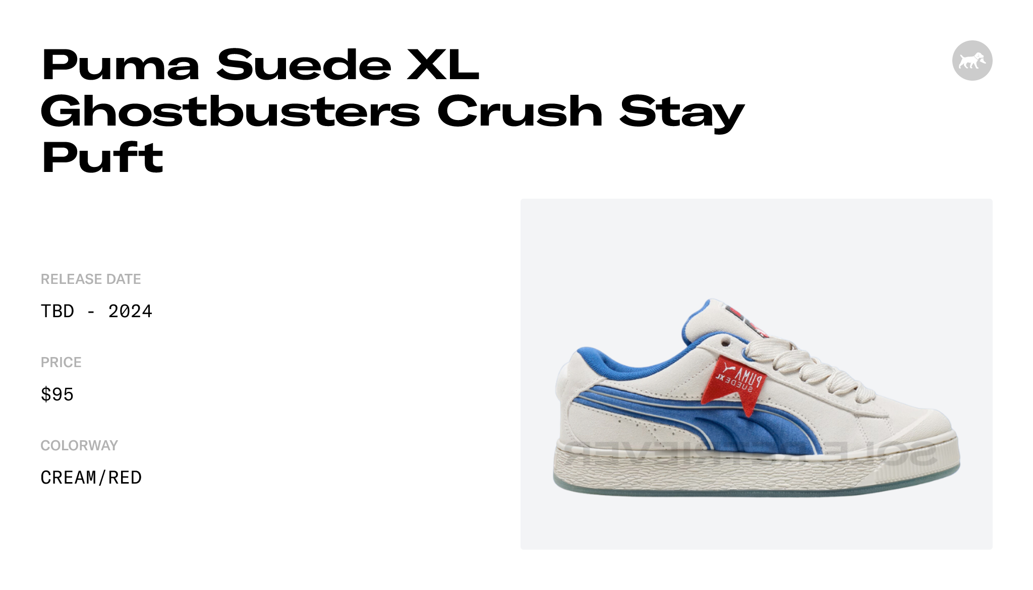 Puma Suede XL Ghostbusters Crush Stay Puft - 399671-01 Release Info