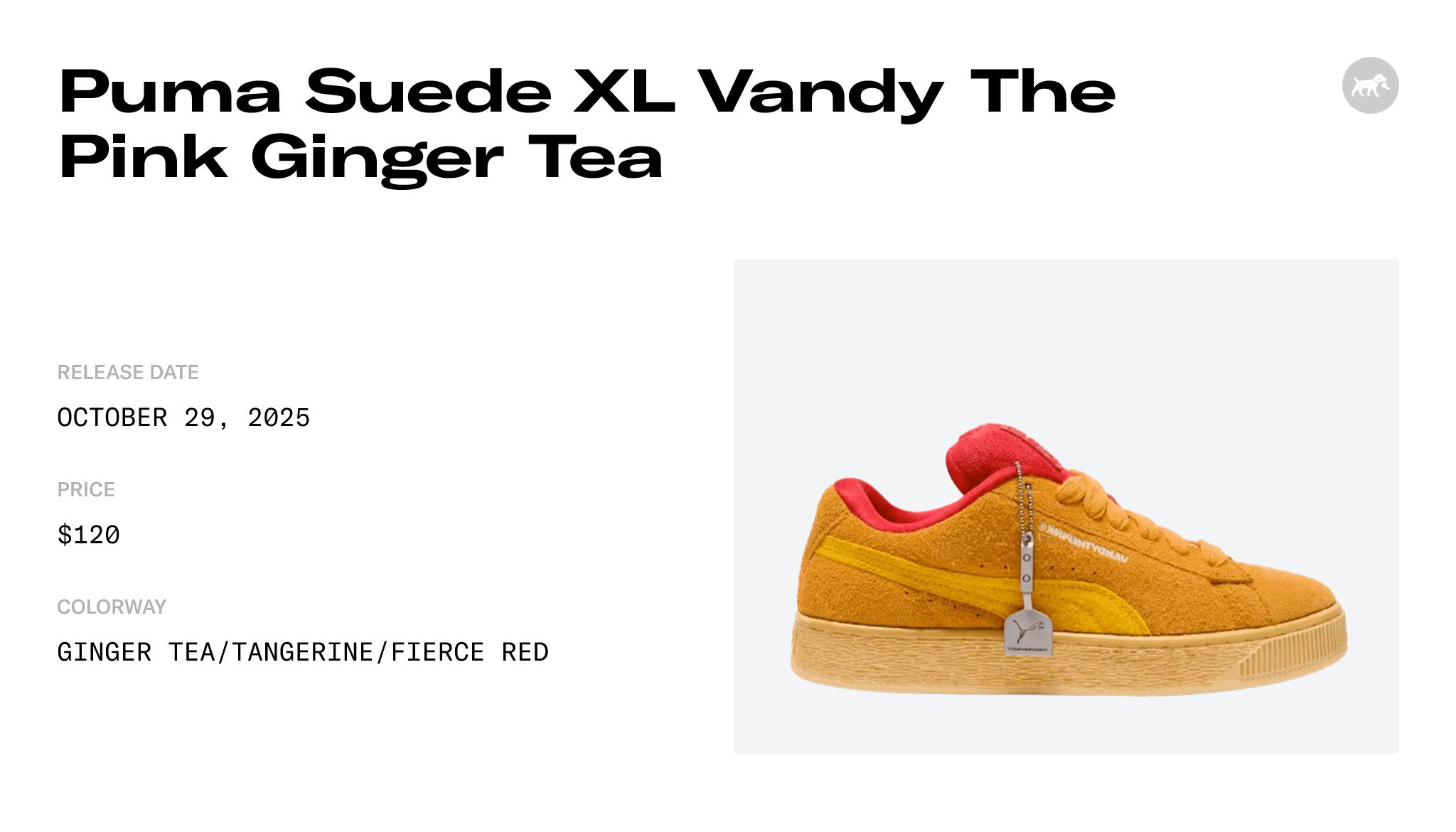 Puma Suede XL Vandy The Pink Ginger Tea - 406180-01