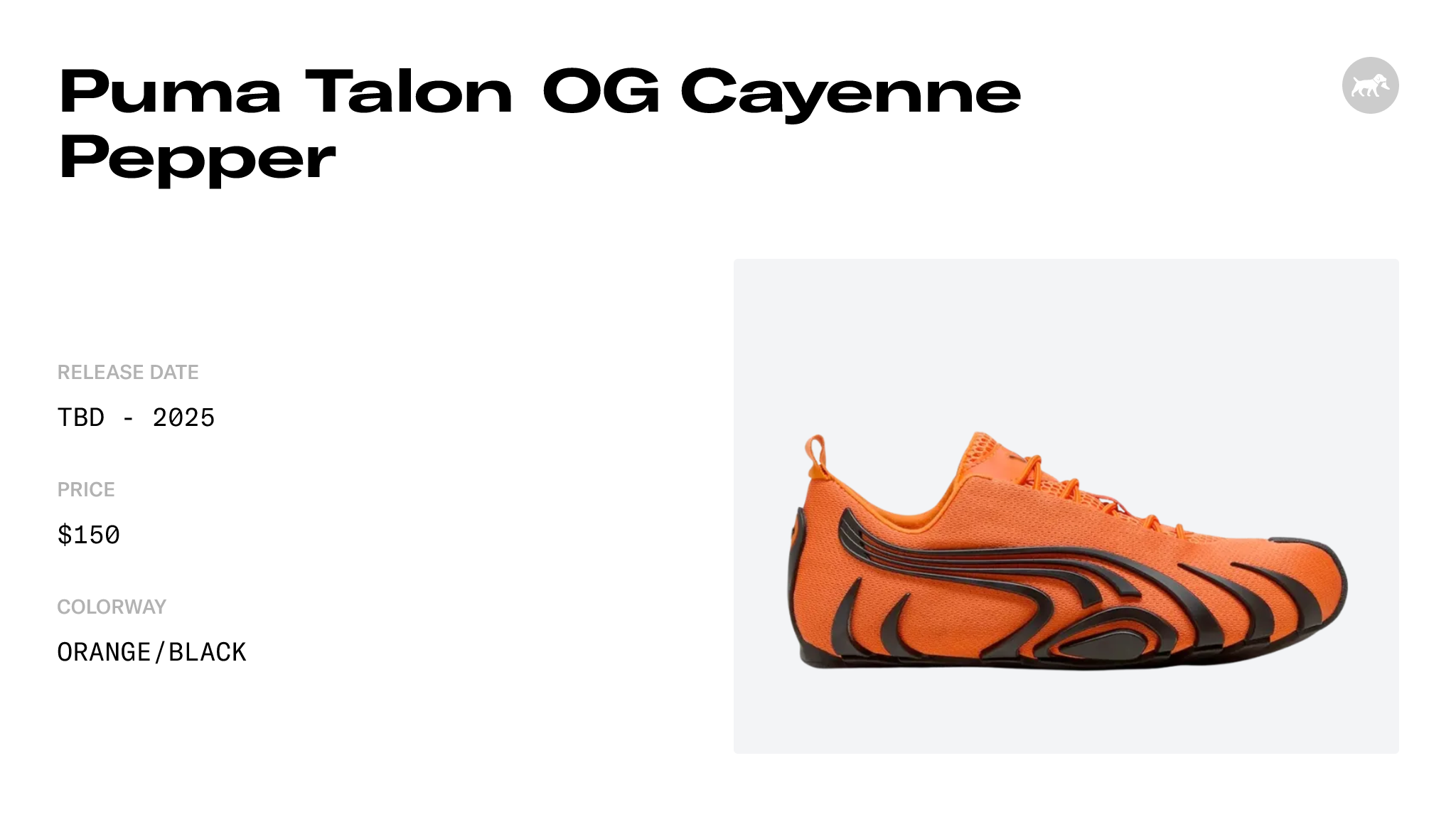 Puma Talon OG Cayenne Pepper - 402955-02 Release Info