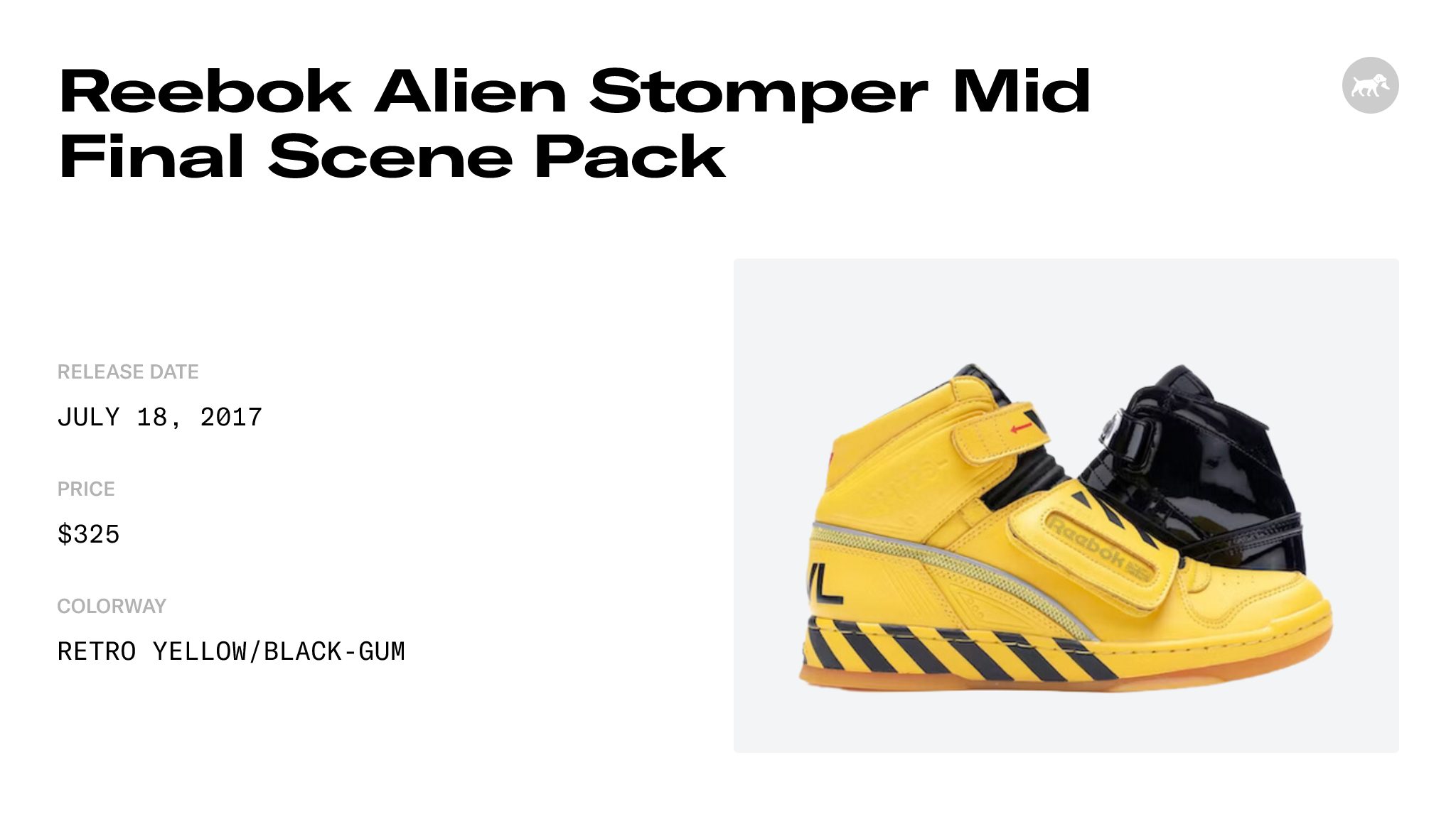 Reebok Alien Stomper Mid Final Scene Pack - BS8882