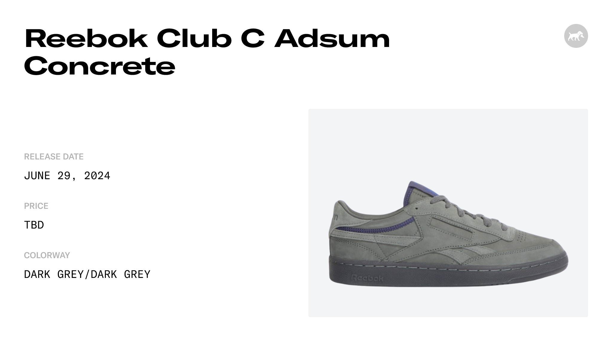 Reebok Club C Adsum Concrete Raffles & Where to Buy