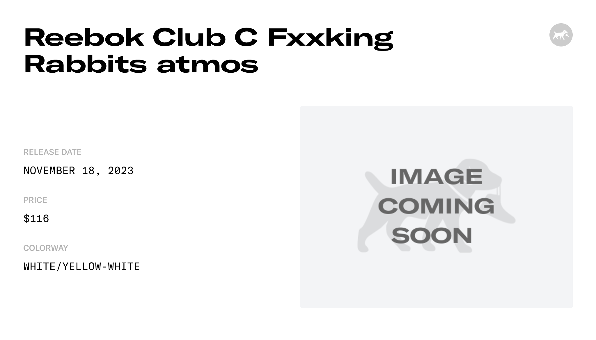 Reebok Club C Fxxking Rabbits atmos - GZ4036 Raffles & Where to Buy