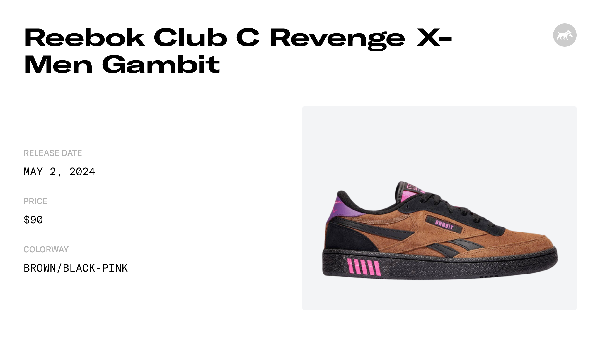 Reebok Club C Revenge X-Men Gambit - 10206921 Raffles & Where to Buy
