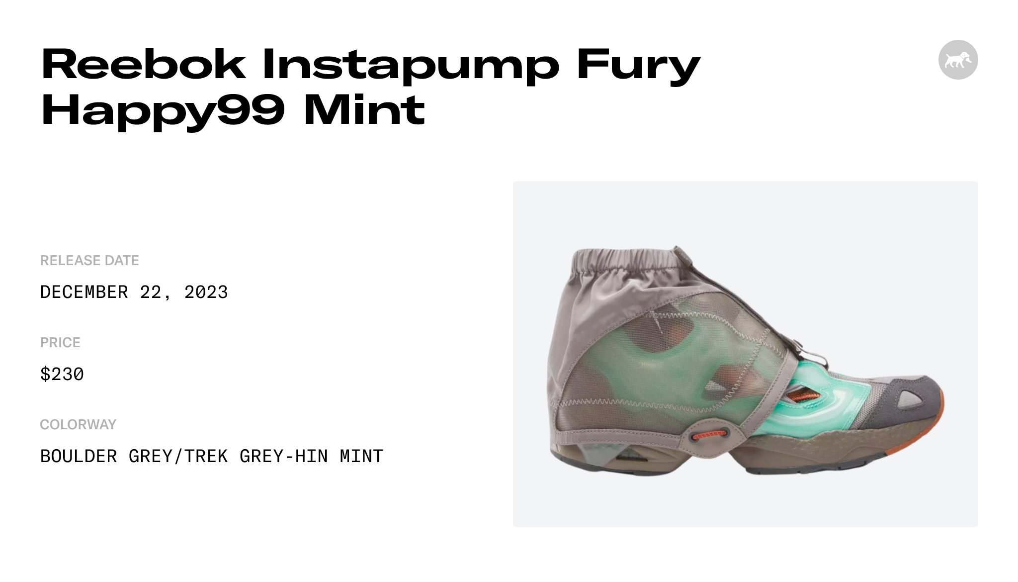 Reebok Instapump Fury Happy99 Mint - 100073105 Raffles & Where to Buy