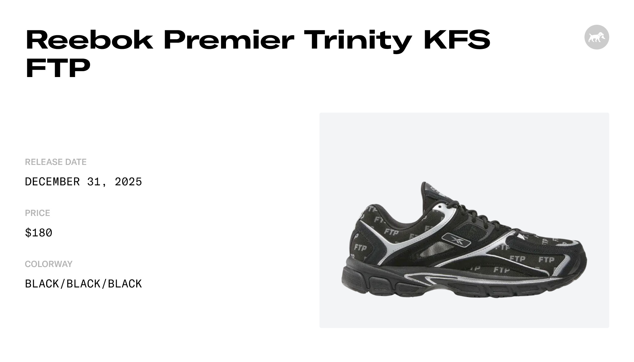 Reebok Premier Trinity KFS FTP - 100242317 Raffles & Where to Buy