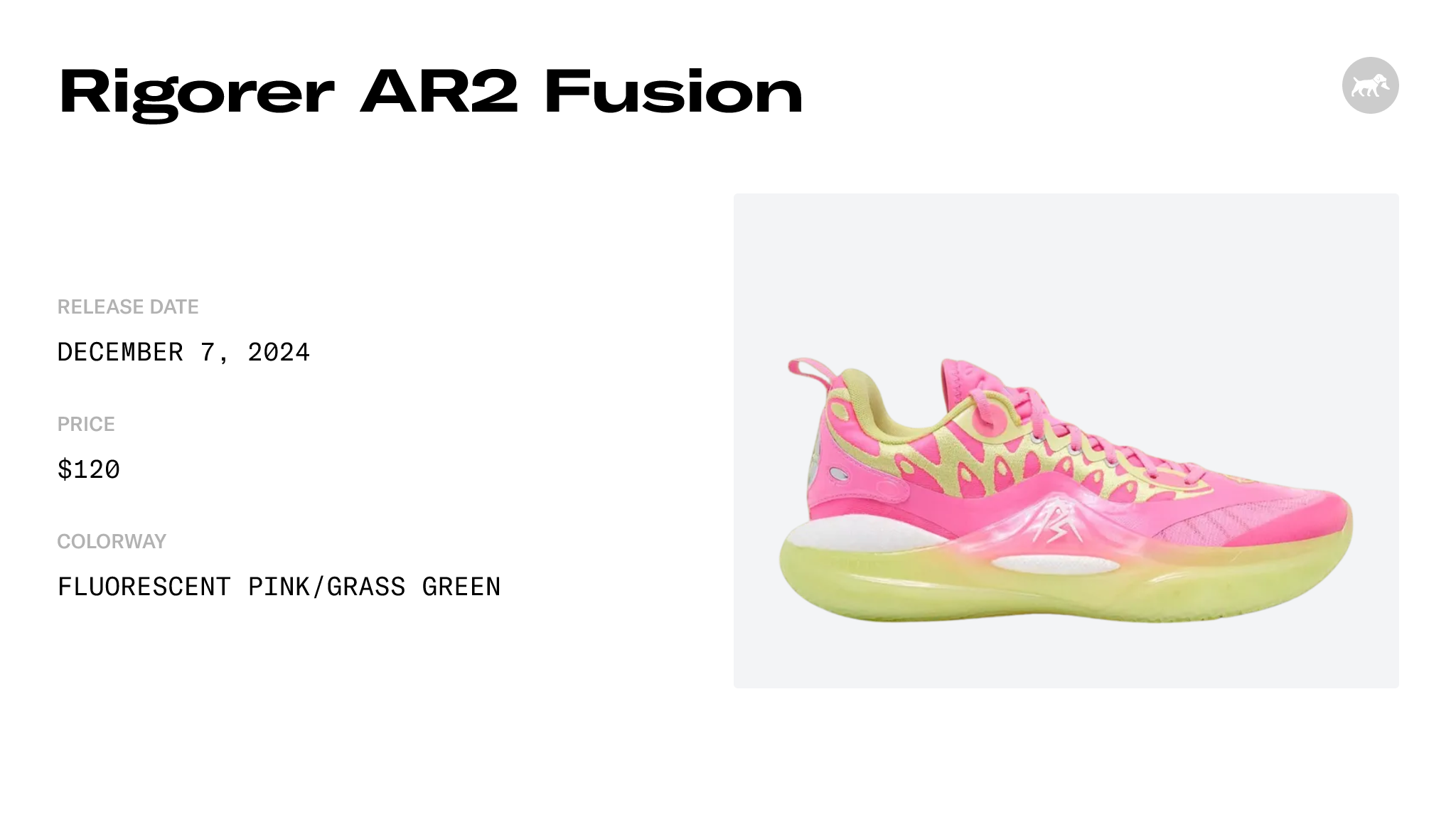 Rigorer AR2 Fusion - Z324460101 Raffles & Where to Buy