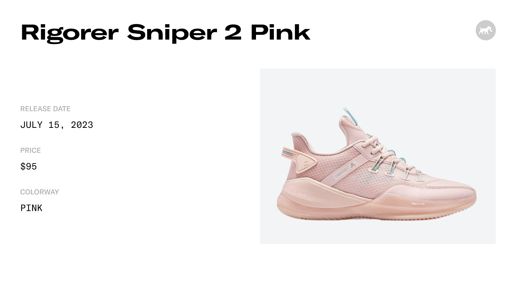 Rigorer Sniper 2 Pink - Z121360107 Raffles & Where to Buy