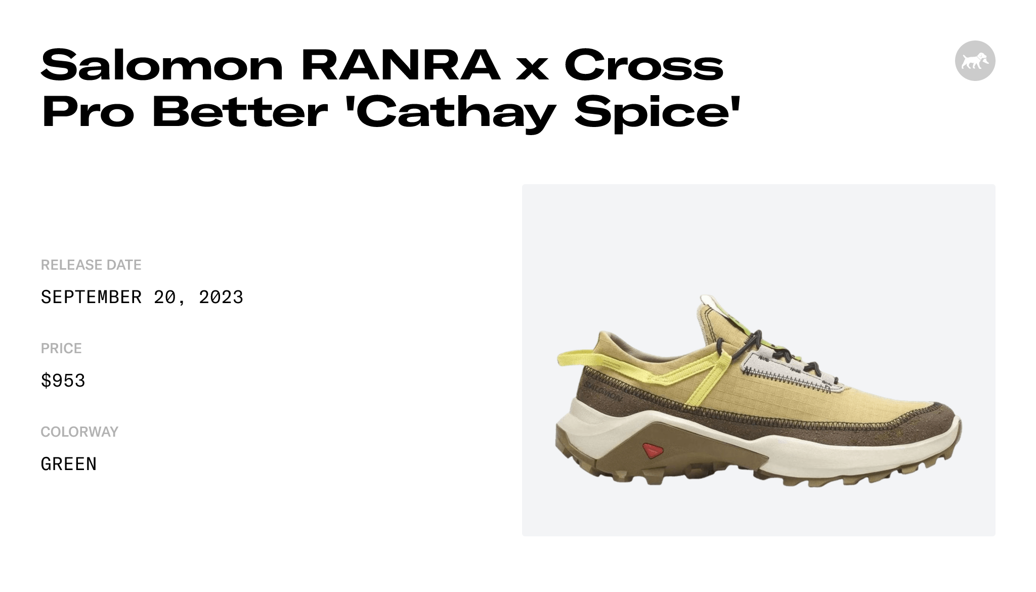 Salomon RANRA x Cross Pro Better 'Cathay Spice' - L47340200