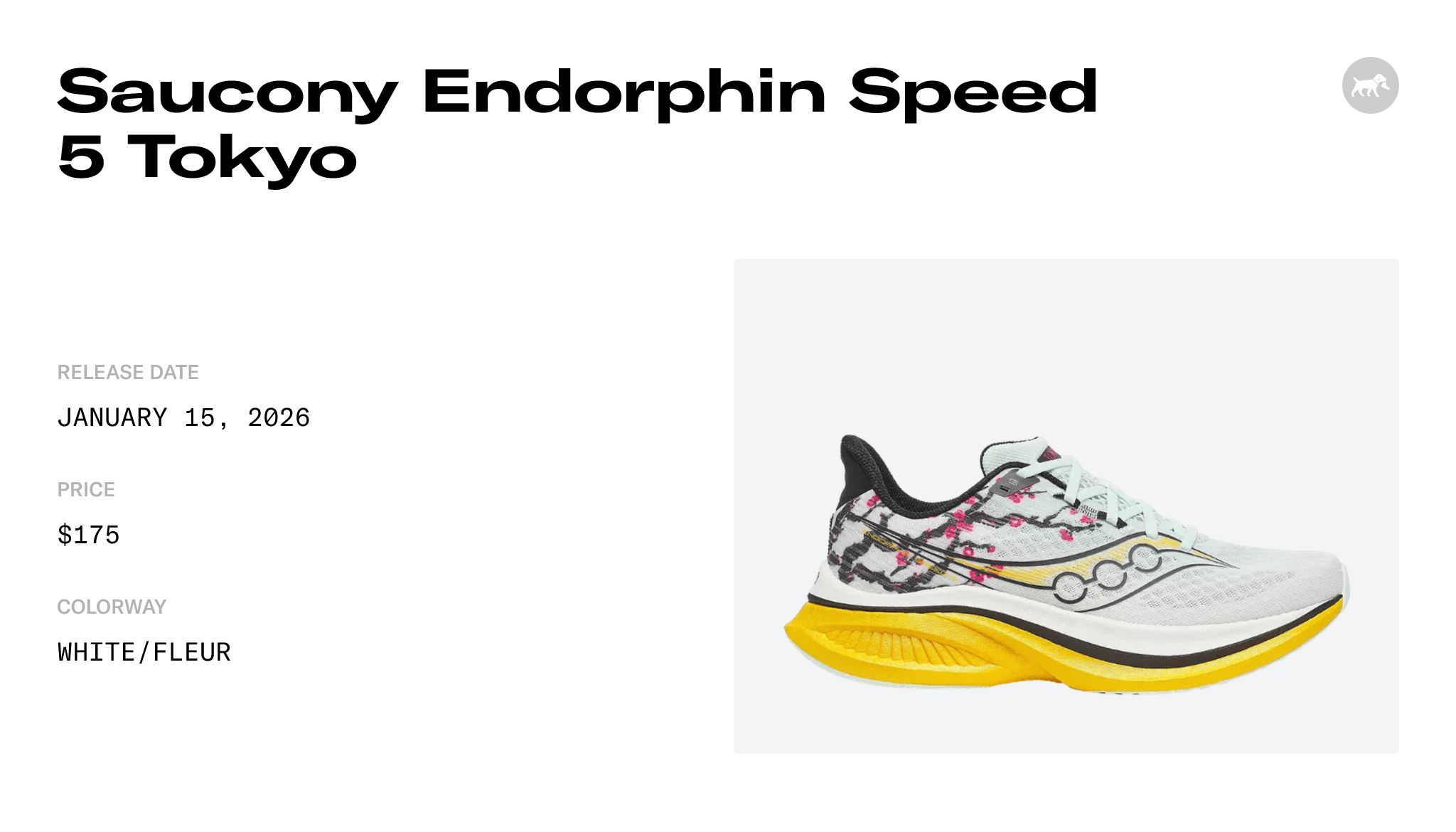 Saucony Endorphin Speed 5 Tokyo - S21007-401 Raffles & Where to Buy