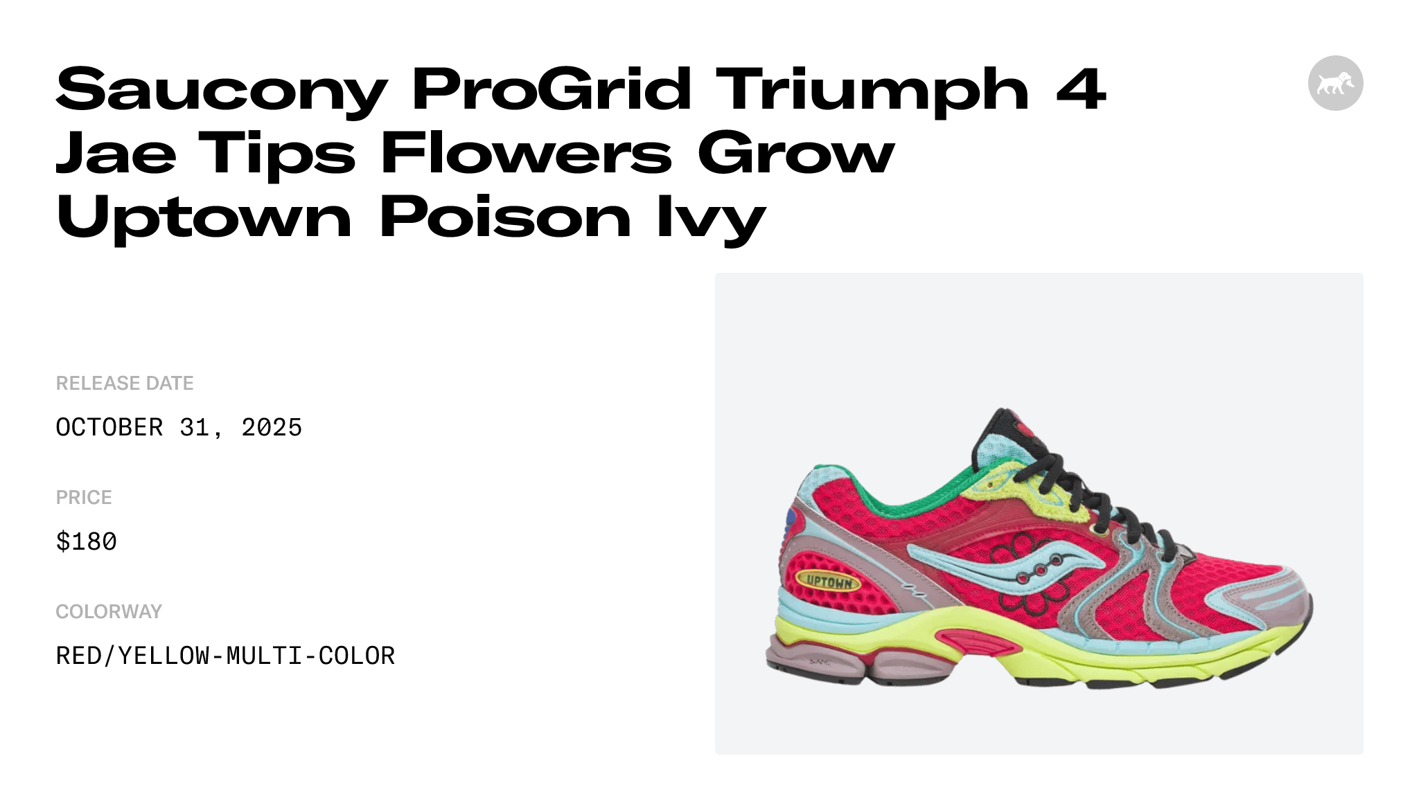 Saucony ProGrid Triumph 4 Jae Tips Flowers Grow Uptown Poison Ivy ...