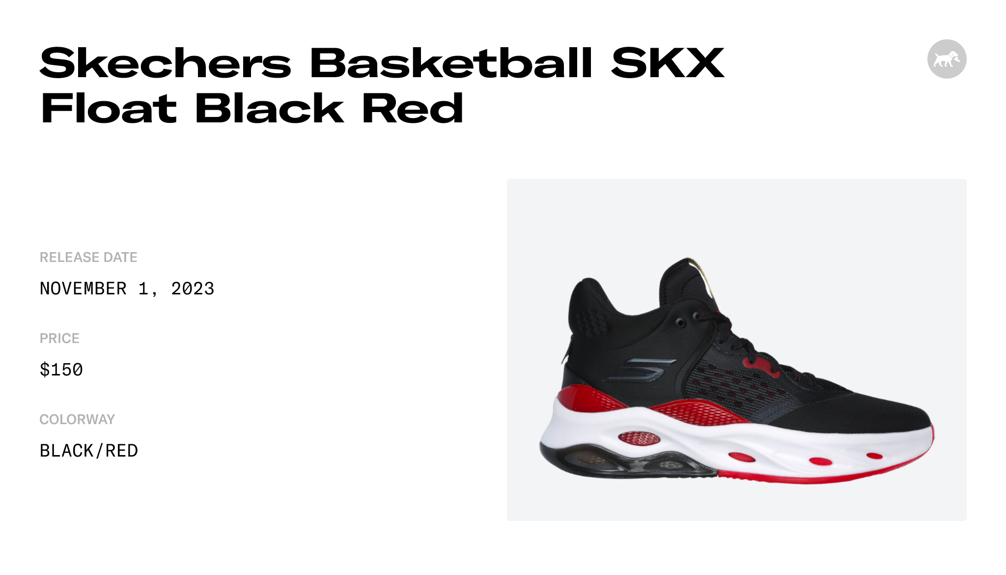 Skechers Basketball SKX Float Black Red - 253000-BKRD