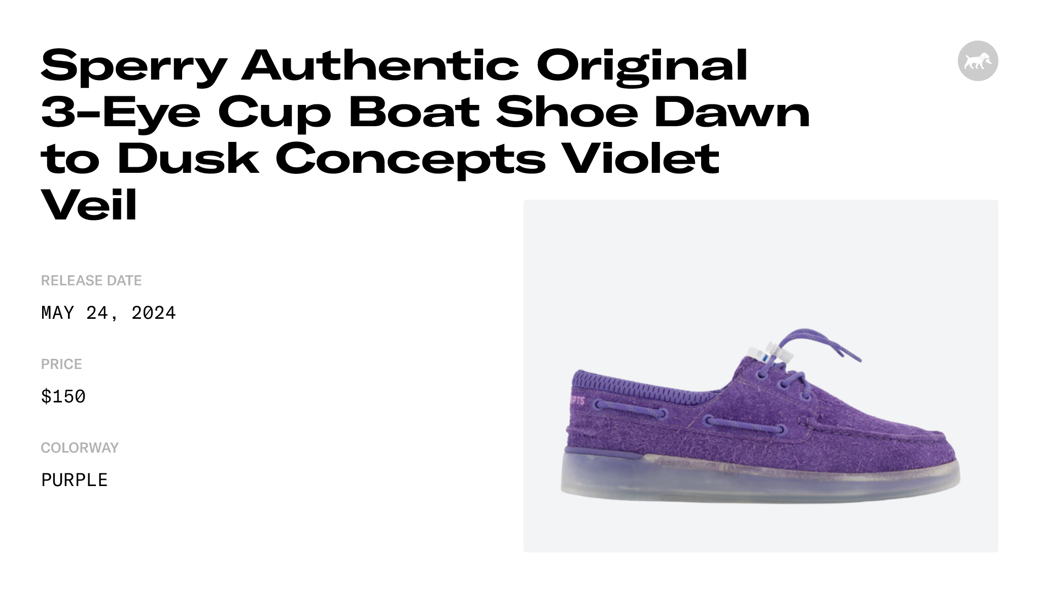 Sperry Authentic Original 3-Eye Cup Boat Shoe Dawn to Dusk Concepts ...