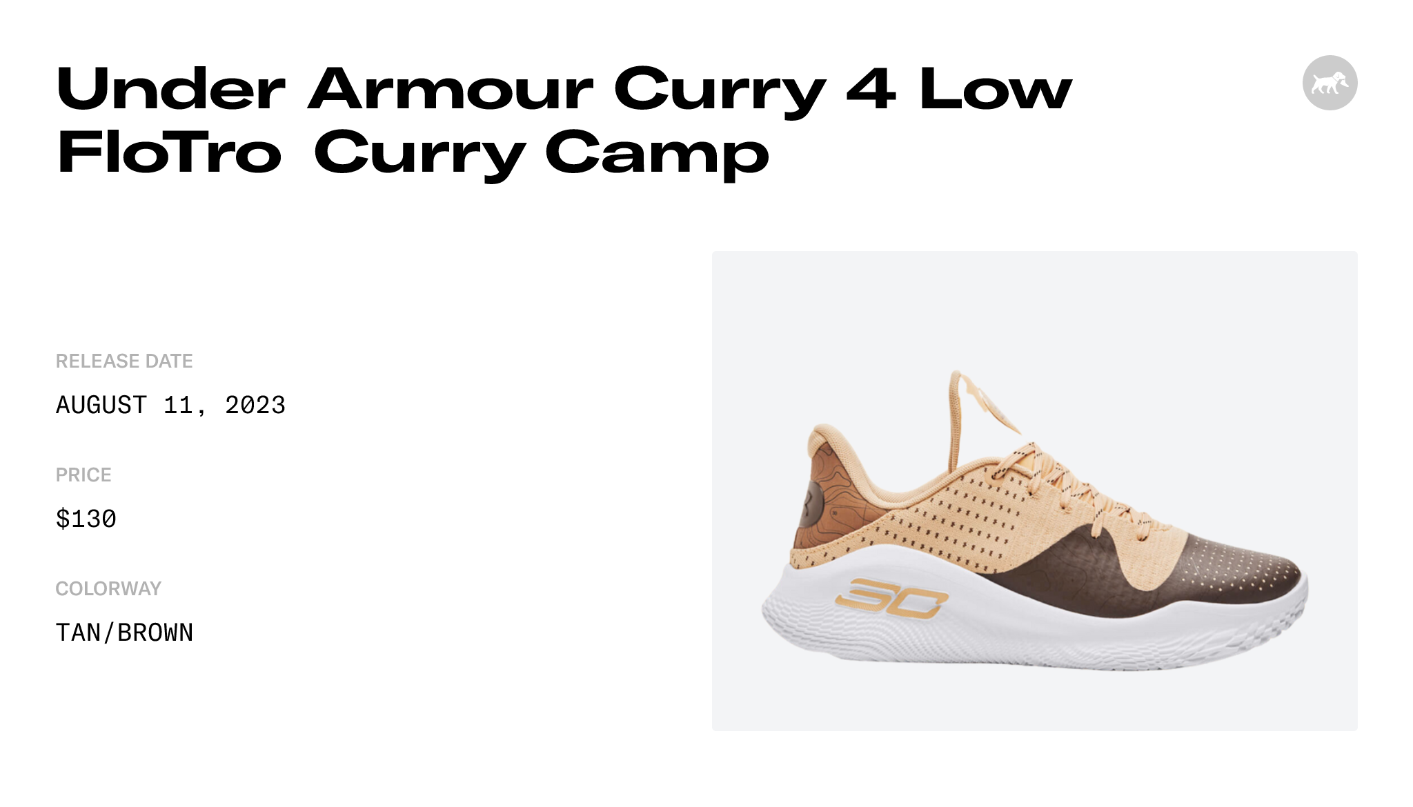 Under Armour Curry 4 Low FloTro Curry Camp - 3026621-700