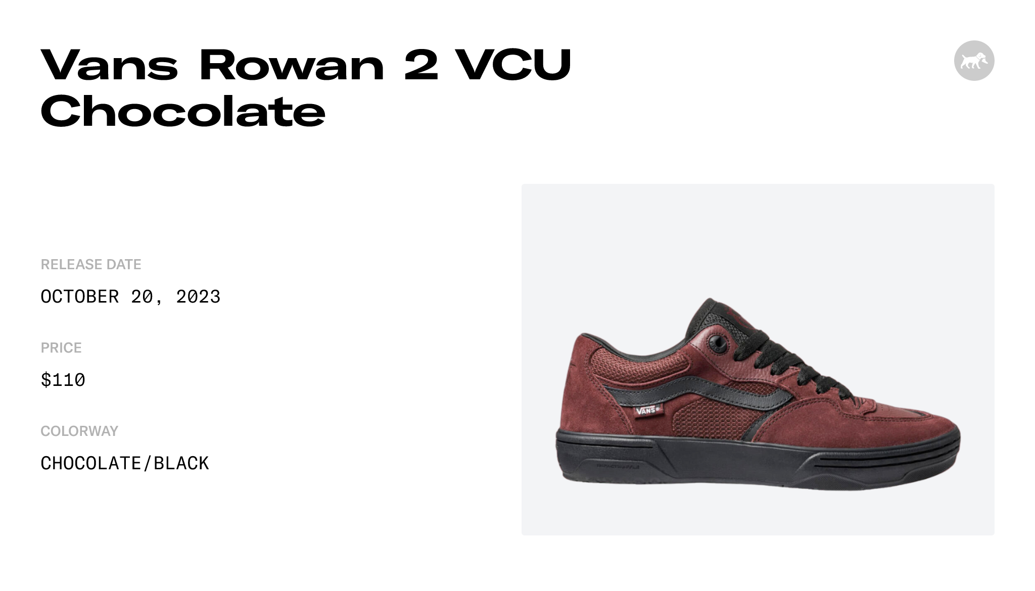 Vans Rowan 2 VCU Chocolate - VN000D1NC5F1 Raffles & Where to Buy