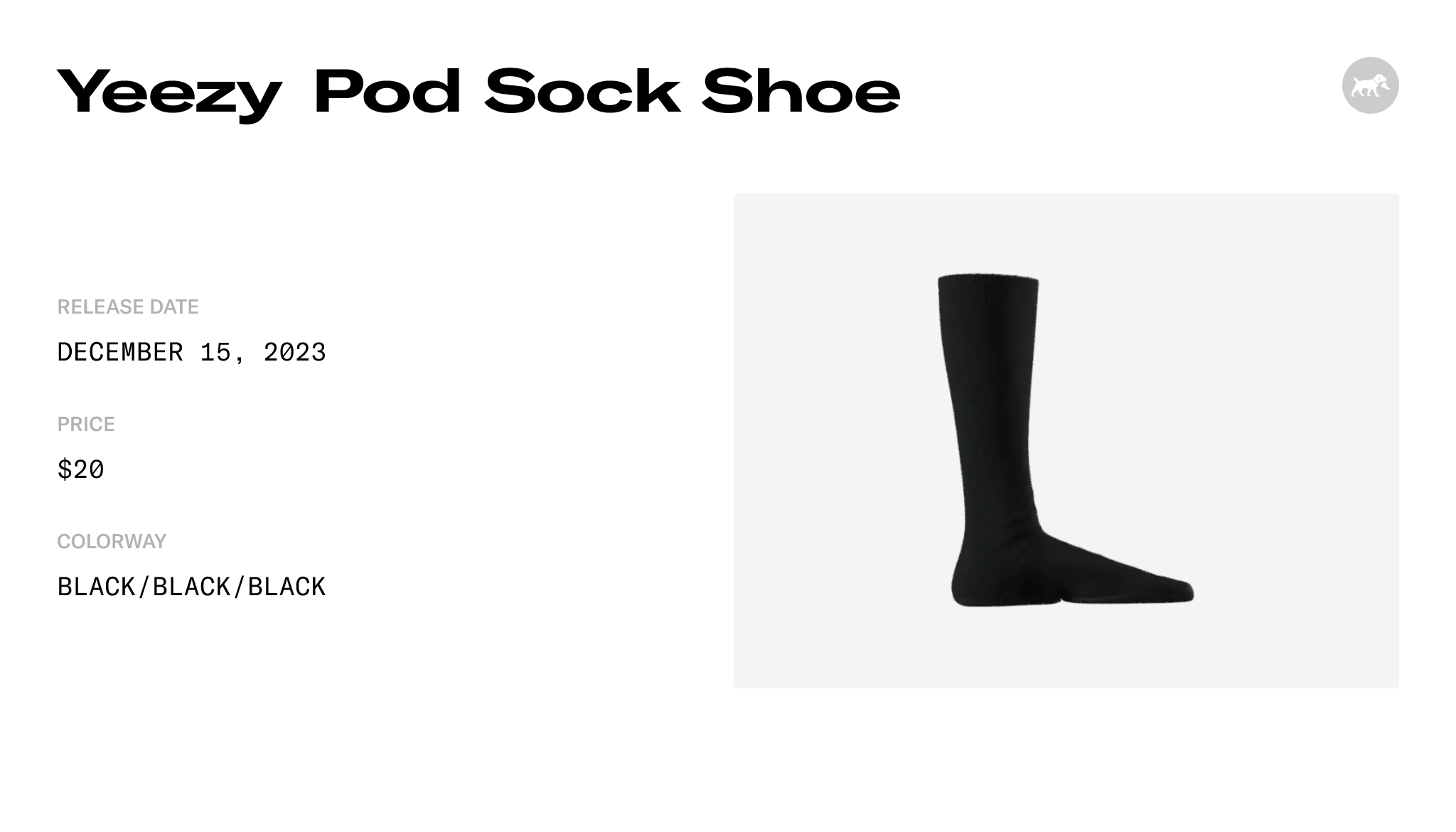 Yeezy Pod Sock Shoe - YZYPODBLK Raffles & Where to Buy