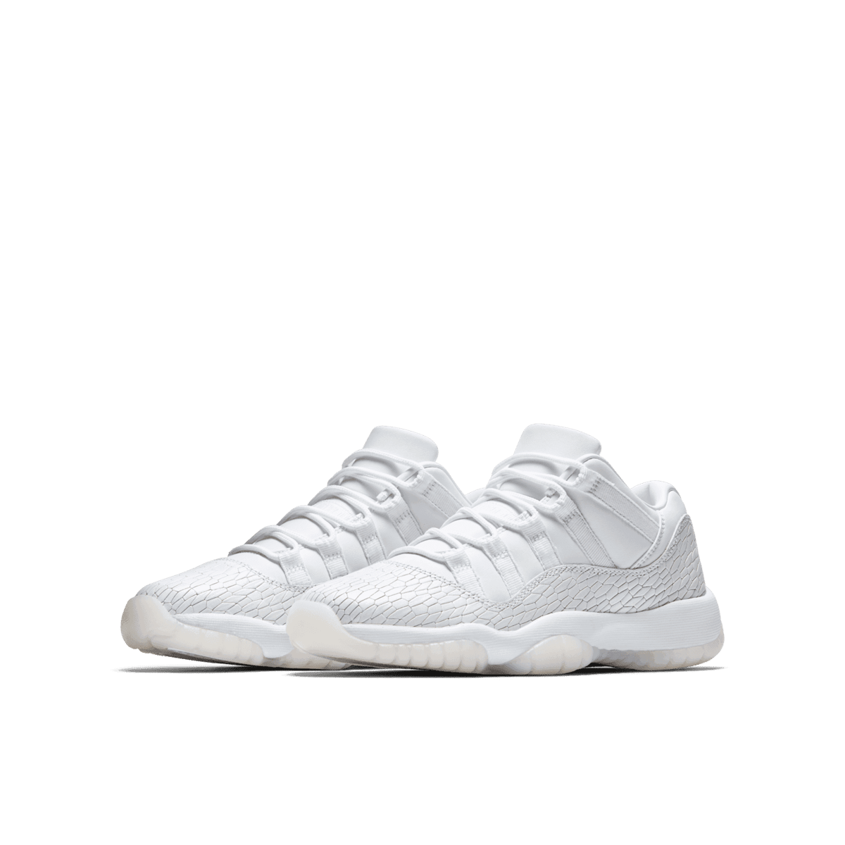 Air Jordan 11 Retro Low Heiress Pure Platinum (GS) - 897331-100 Raffles ...
