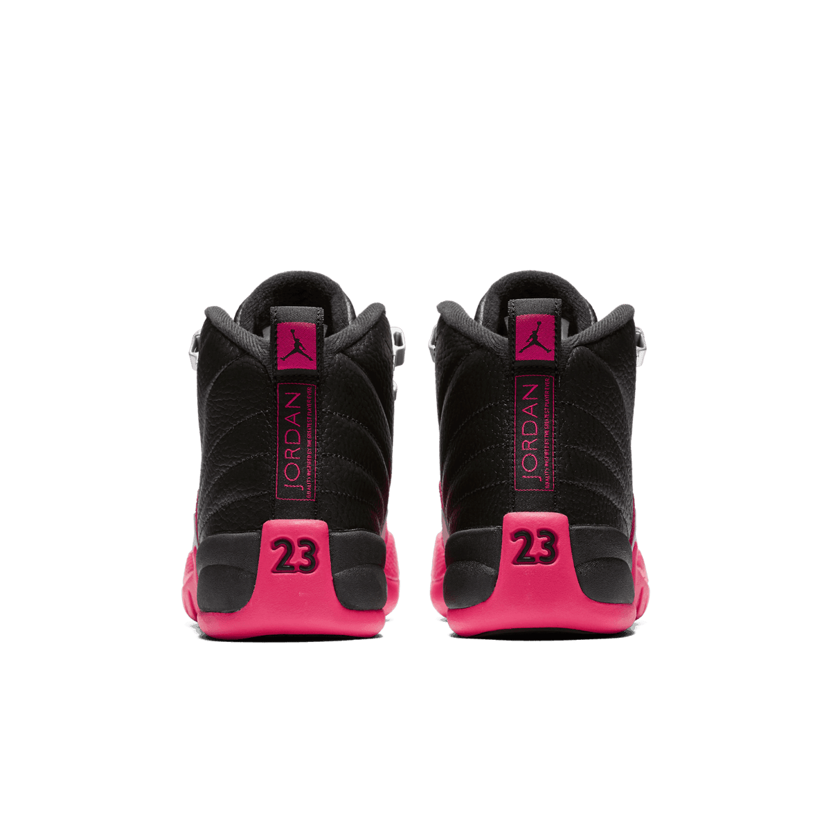 Air Jordan 12 Retro Black Deadly Pink (GS) - 510815-026 Raffles and ...