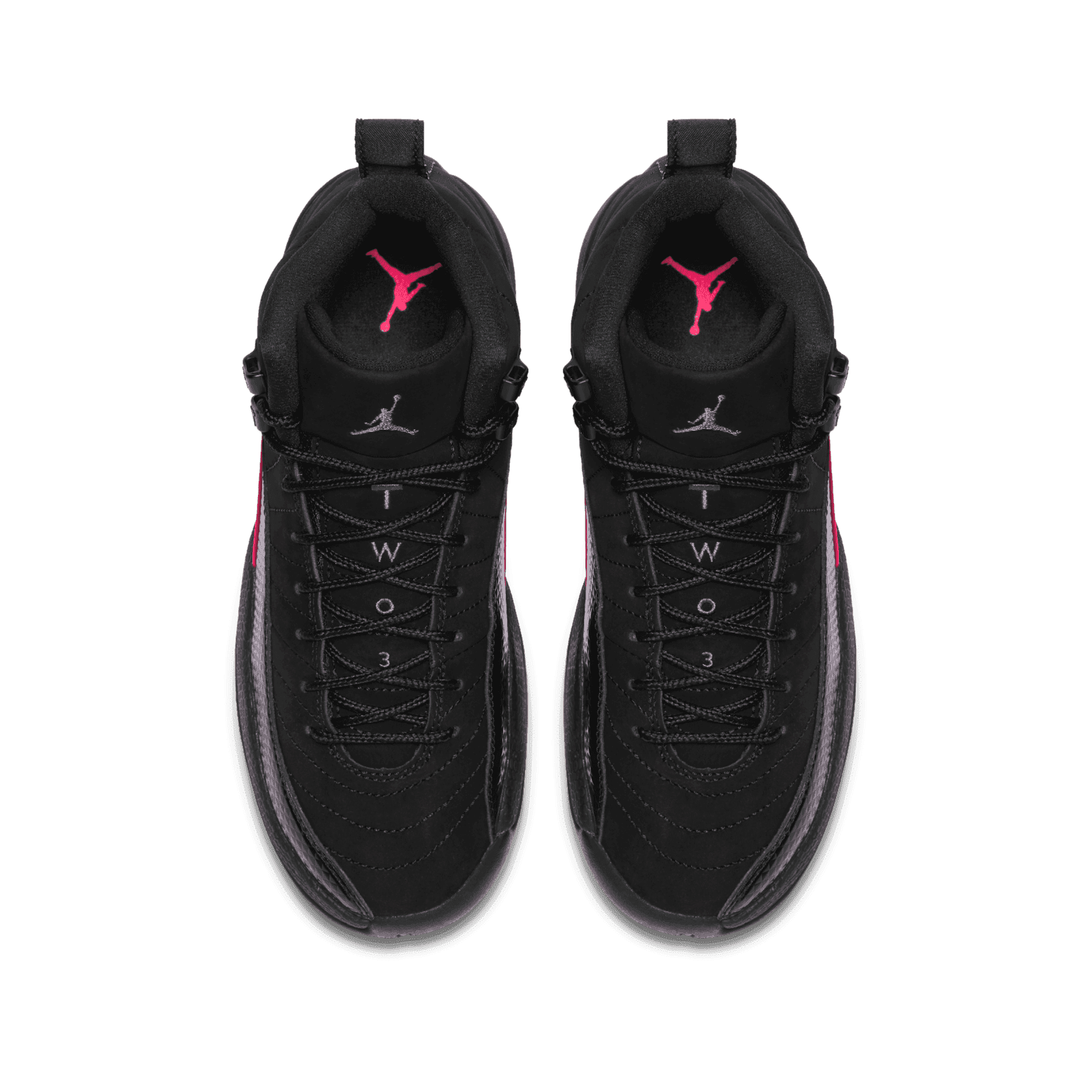 Air Jordan 12 Retro Black Rush Pink (GS) - 510815-006 Raffles and ...