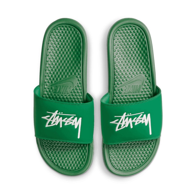Nike Stussy x Benassi 'Pine Green' - DC5239-300 Release Info