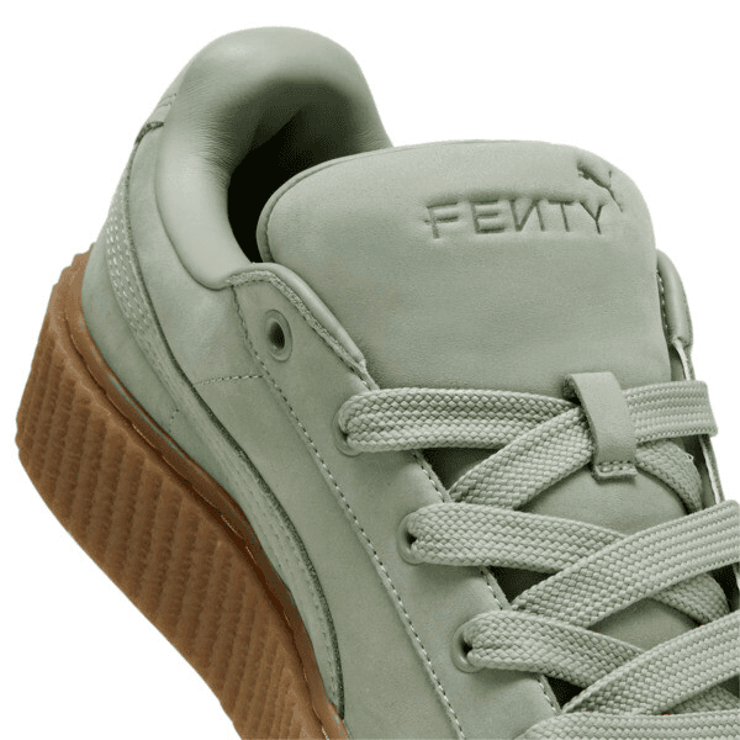 Puma Creeper Phatty Nubuck Fenty Green Fog (W) - 399865-02