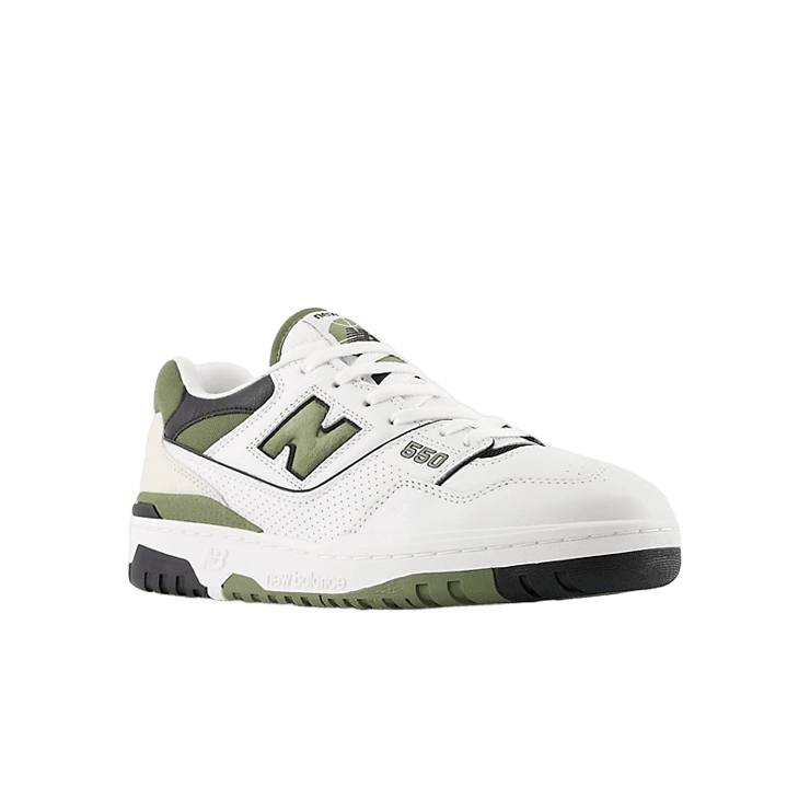New Balance 550 White Green Black - BB550DOB Release Info