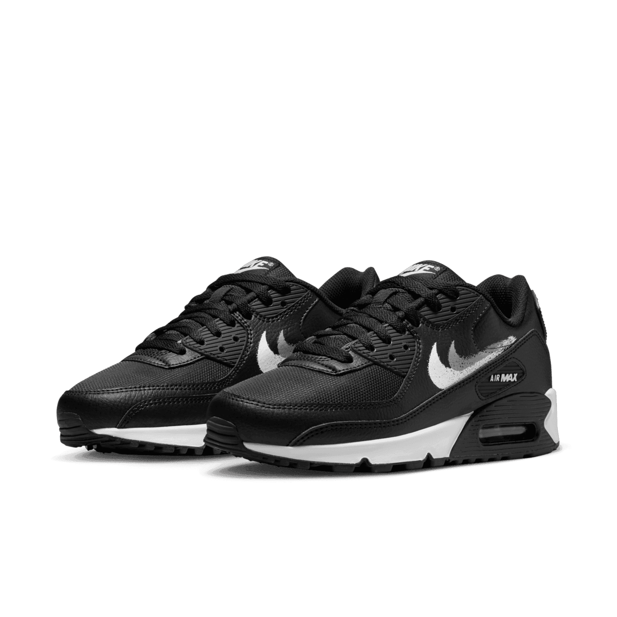 Nike Air Max 90 Spray Paint Swoosh - FD0657-001 Raffles and Release Date