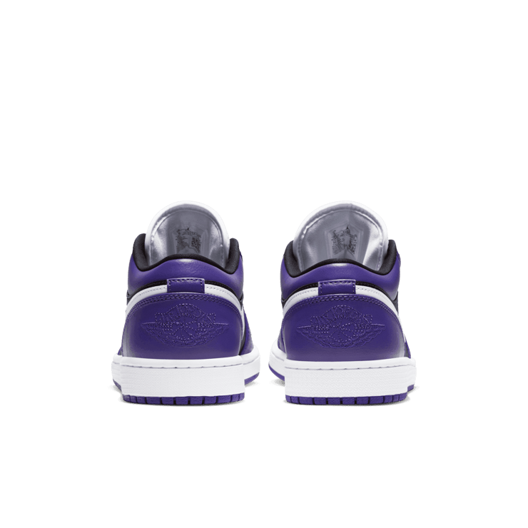 Jordan 1 Low Court Purple Black - 553558-501 Raffles & Where to Buy