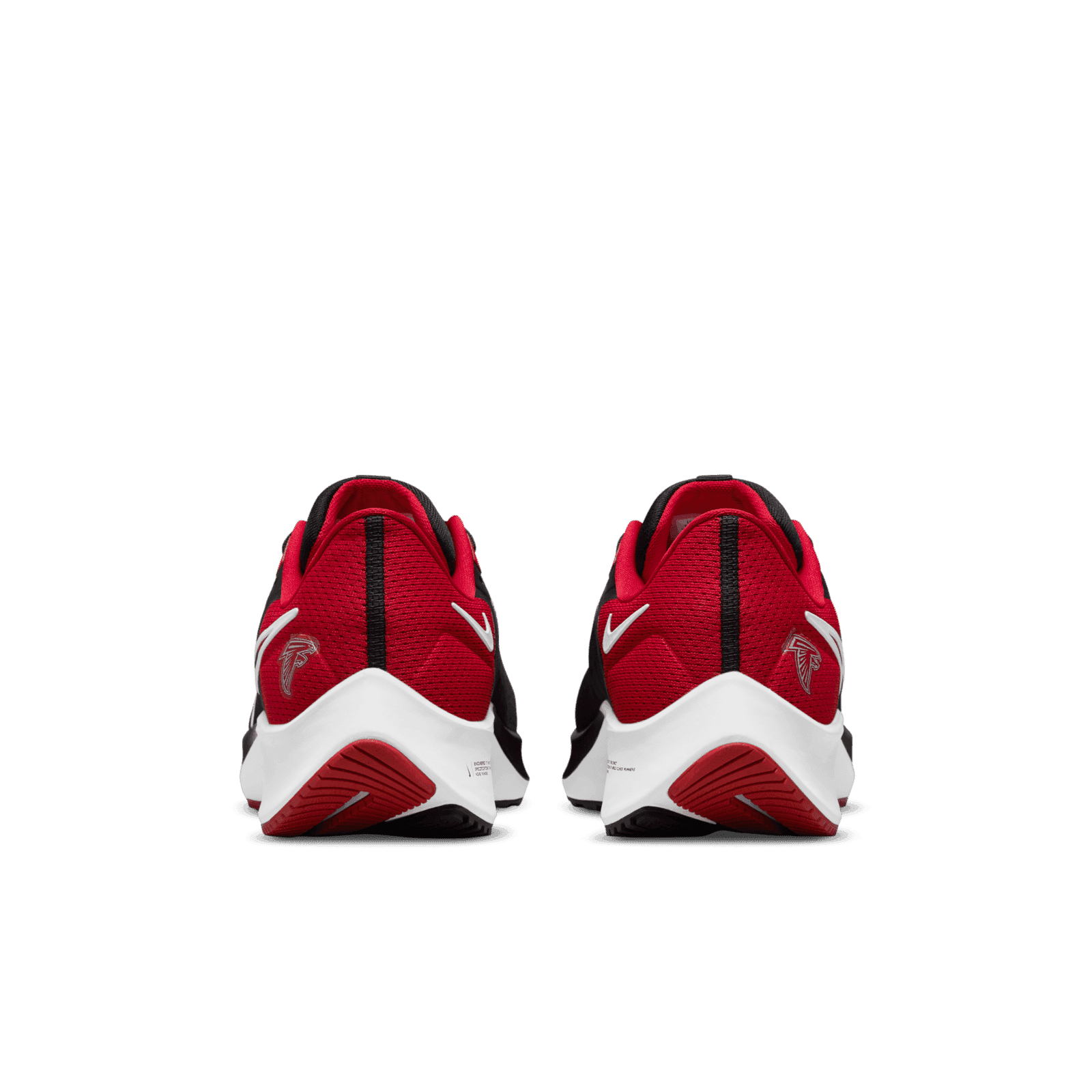 Nike Air Zoom Pegasus 38 (NFL Atlanta Falcons) Running Shoes in Black ...