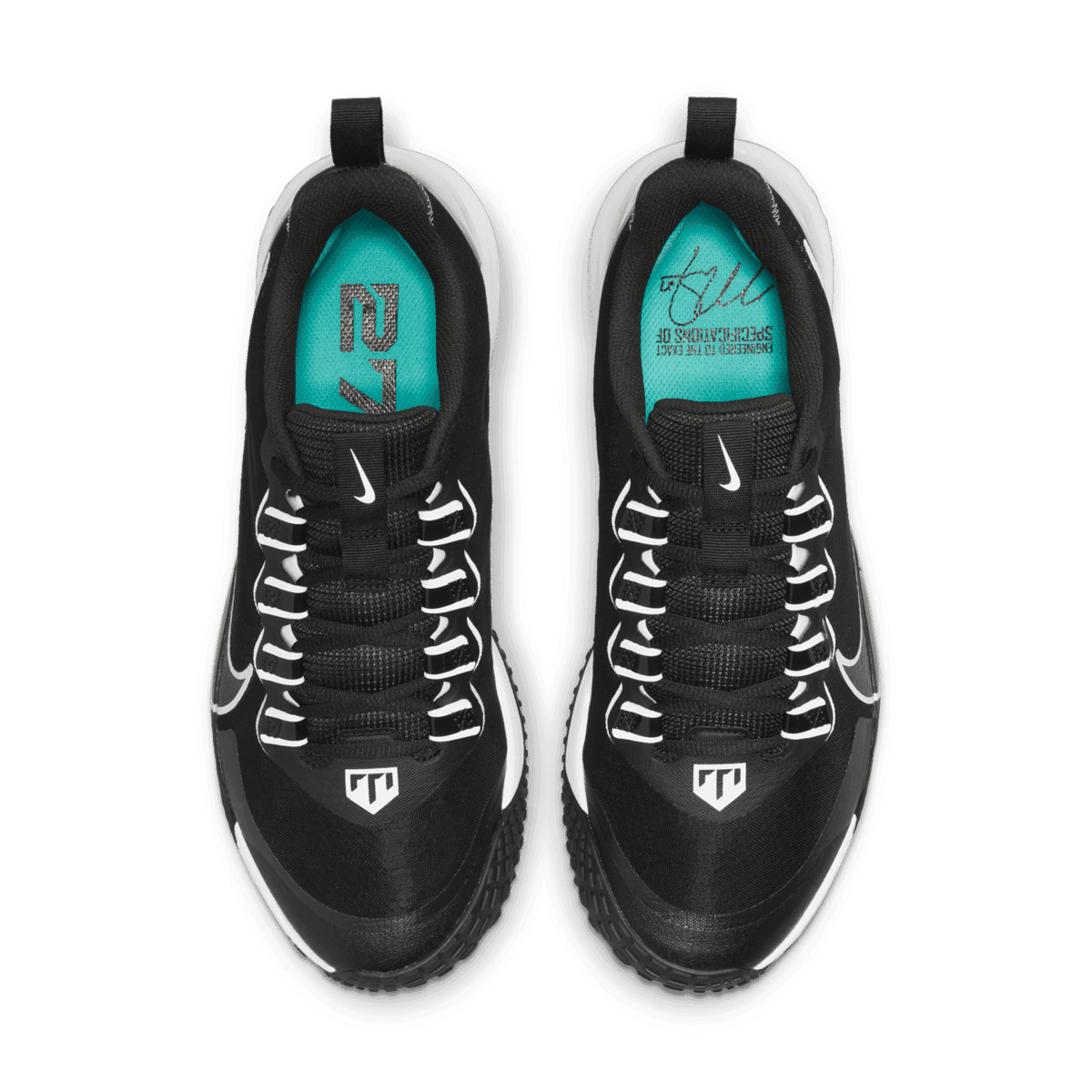 Nike Force Zoom Trout LTD Turf Baseball Shoes in Black - CZ5916-005 ...