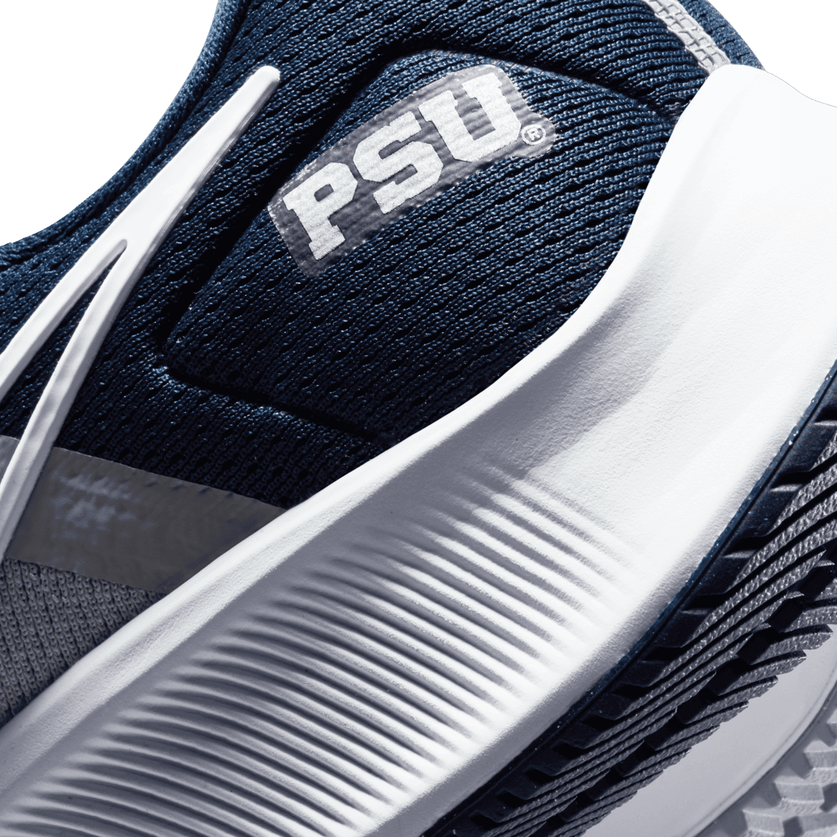 Nike College Air Zoom Pegasus 38 (Penn State) Running Shoes in Grey ...