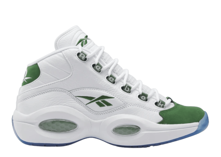 Reebok Question Mid Green Toe - ID6690 Raffles & Where to Buy